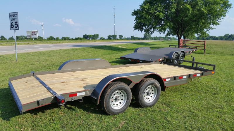 2017 TexLine Flatbed Car Hauler Car / Racing Trailer | 4 Mile Trailers ...