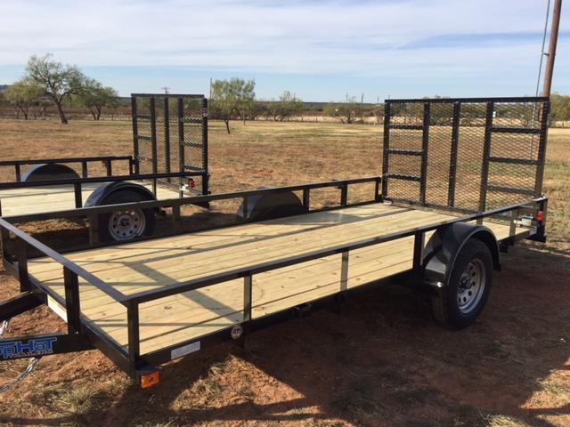 Utility Trailers | Mid Tex Trailers | LoadTrail Flatbed Utility ...