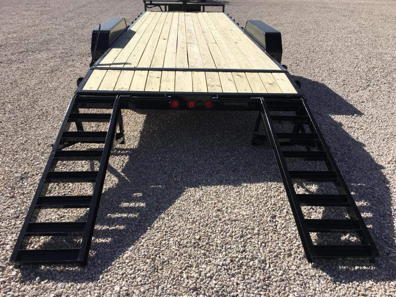 2017 PJ 83"x22' 14k Car Hauler w/Fold Up Ramps | Happy Trailer Sales ...