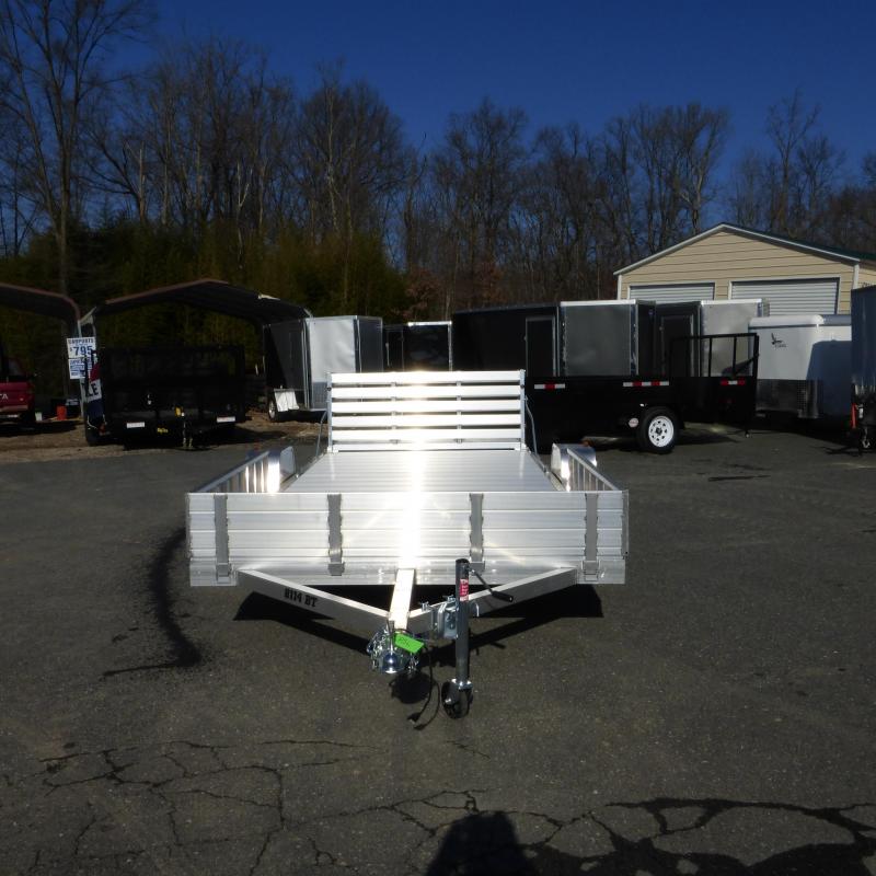 Aluma 81" x 14' Aluminum ATV Trailer | New enclosed cargo utility ...